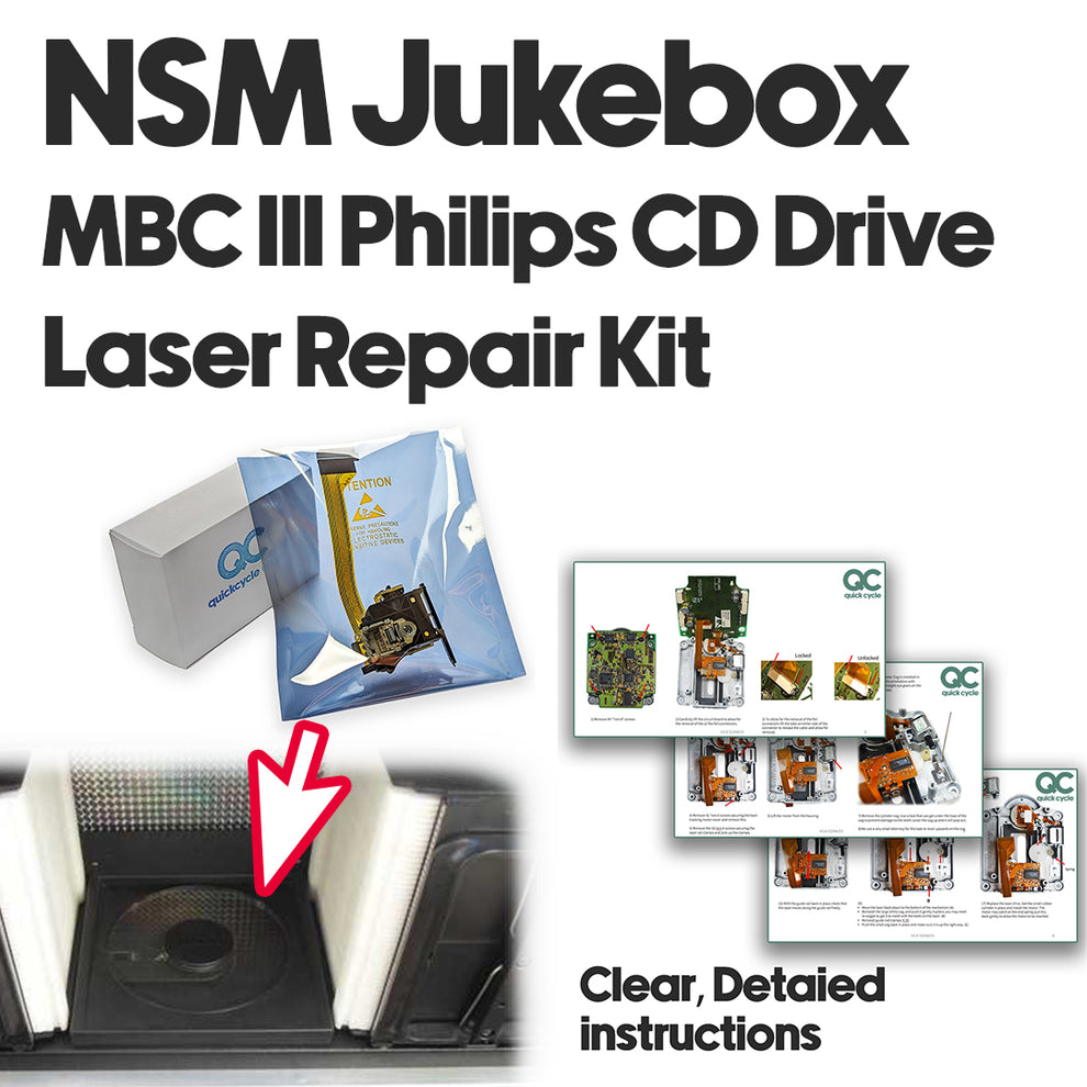 Repair Kit - CD Drive Laser NSM Jukebox CD Pro Philips – Quickcycle