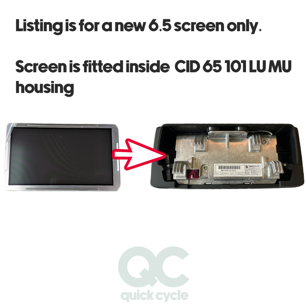 BMW i3 13-18 CENTRAL INFORMATION DISPLAY SCREEN CID 6,5" LCD MONITOR ...